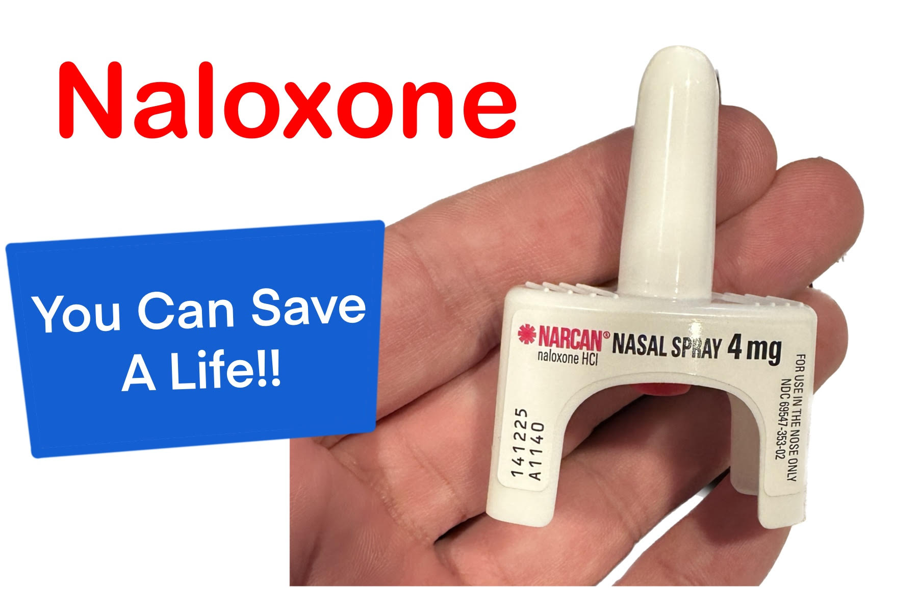 Naloxone Can Save A Life In Overdose - The Healthy Bear
